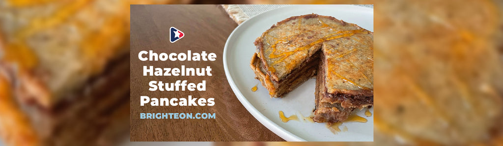 Flourless, Chocolate Hazelnut Stuffed Pancakes — Brighteon Store