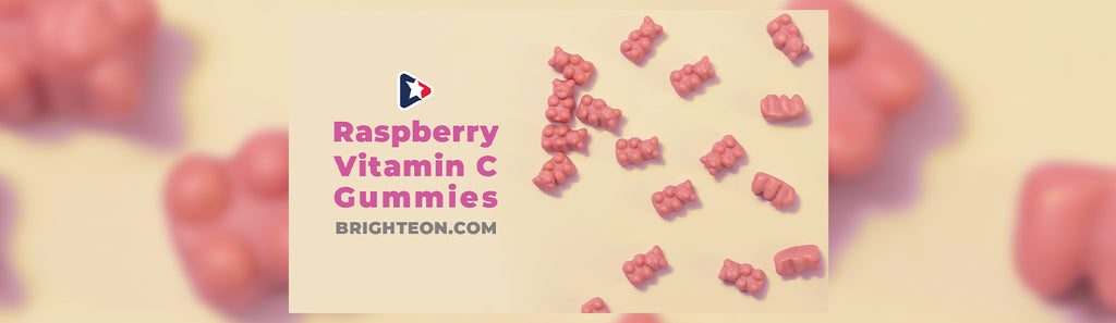Raspberry Vitamin C Gummies — Brighteon Store