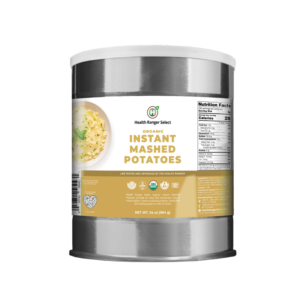 Organic Creamy, Buttery and Cheesy Mashed Potatoes 34 oz (964g) #10 Ca ...