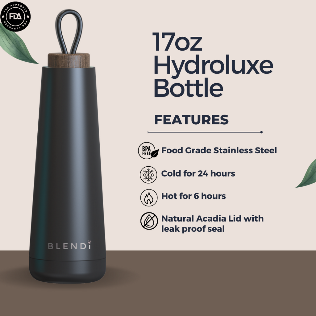 Hydroluxe Tumbler Water Bottle 17oz — Brighteon Store