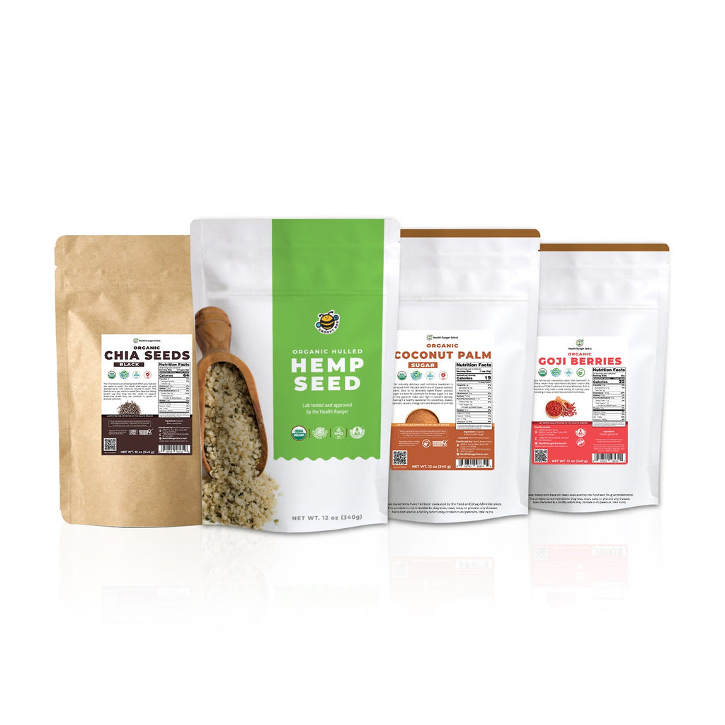 Easy Goji, Chia and Hemp Seed Bread Kit — Brighteon Store
